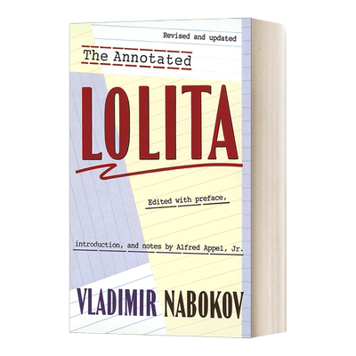 英文原版小说 The Annotated Lolita Revised and Updated 洛丽塔 注释版 英文版 进口英语原版书籍