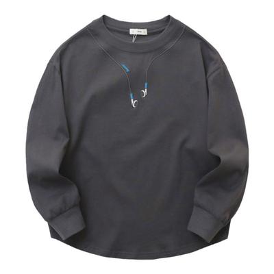 春季新款男童纯棉圆领长袖T恤衫