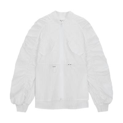 MOUSSY 春季城市运动风抽绳收腰夹克外套女028ISA30-2541