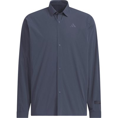 Adidas/阿迪达斯正品2025男士宽松透气休闲翻领衬衫JM0968