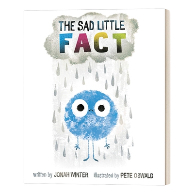 英文原版 The Sad Little Fact 可悲的真相 Jonah Winter作品 Pete Oswald插画 3-7岁儿童绘本 精装 英文版 进口英语原版书籍