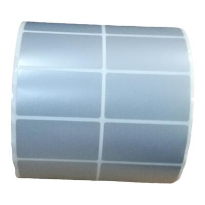 消银龙亚银标签纸50X30防水贴纸