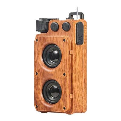 复古无线蓝牙便携户外低音炮音箱