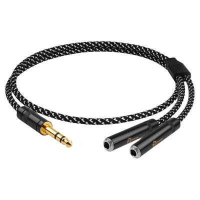 琴冠QINCROWN6.5转6.5声道音频线