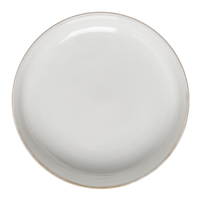 吉田成器深盘家用日式复古白色