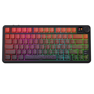 黑吉蛇DK75PRO三模RGB机械键盘