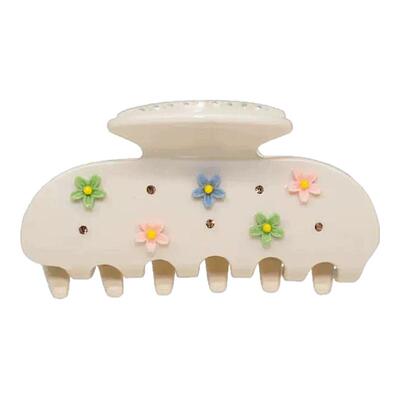 定制emijay彩色鸡蛋花朵抓夹