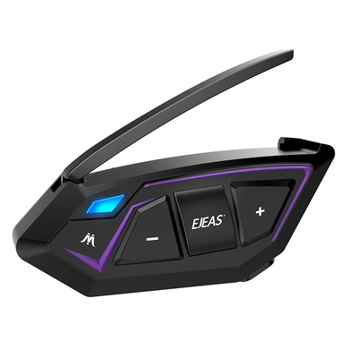 EJEAS 新款MS8摩托车头盔蓝牙耳机机车骑士全盔内置骑行对讲机