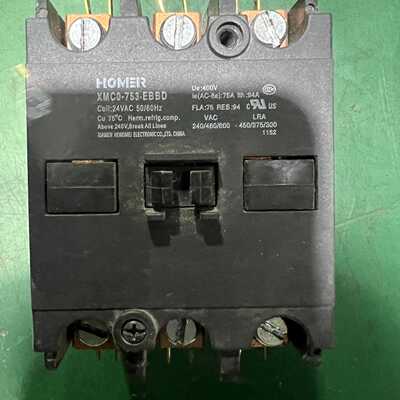 议价HOMER XMC0-753-EBBD 接触器 24V维修