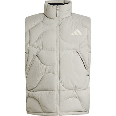 阿迪达斯男士保暖羽绒马甲