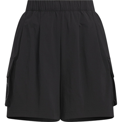 Adidas/阿迪达斯官方正品夏季款女士梭织宽松工装透气短裤JL9275