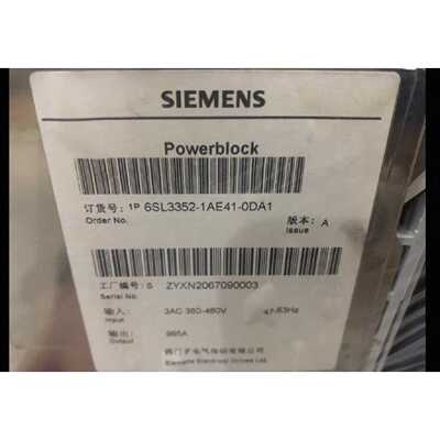 议价西门子6SL3352-1AE41-0DA1备用电源块功率模块6SL3352-1AE41-