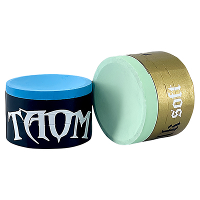 Taom进口圆形台球杆巧粉