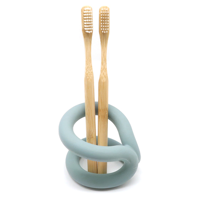 硅胶牙刷架笔架化妆刷架牙具收纳FDA Silicone Toothbrush Holder