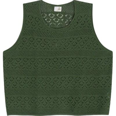 SEE YOU at PIZZA马甲女2026春季新款日系羊毛混纺针织背心602257