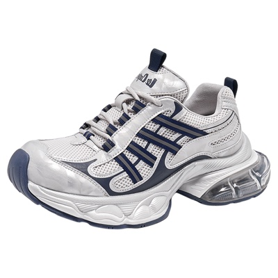 Lee Cooper网面老爹鞋女2026新款春季厚底增高跑鞋气垫运动休闲鞋