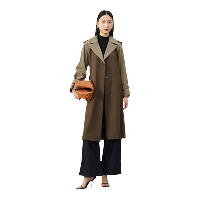 VeroModa简约翻领风纯色衣外套