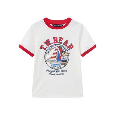 TeenieWeenieKids印花短袖T恤