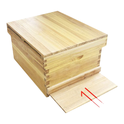 全套标准十框杉木活底蜂箱