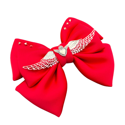 AOIZZ头盔装饰摩托车电动车快拆配件滑雪头盔个性创意配件蝴蝶结