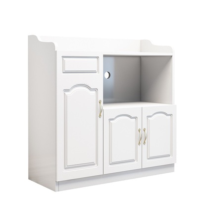 简约现代风餐厅微波炉柜