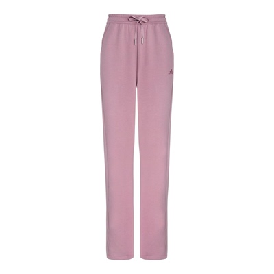 阿迪达斯女裤2026春针织弹力高腰宽松直筒休闲运动微喇叭裤KH2706