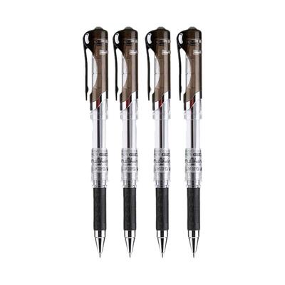 晨光文具 中性笔 0.7子弹头拔插式蓝红黑色水笔1.0mm粗练字笔学生商务办公专用会议记录经典简约走珠笔签字笔