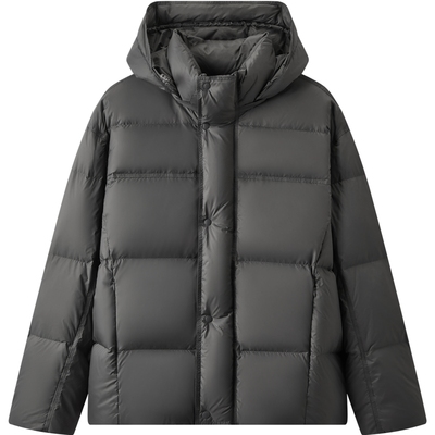 【高充绒】gxg.jeans 多色面包服厚款羽绒服男连帽外套男25冬新品