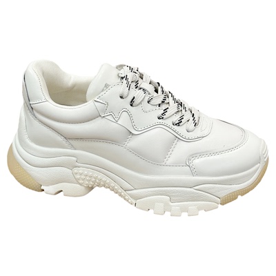 ASH厚底增高真皮休闲老爹鞋