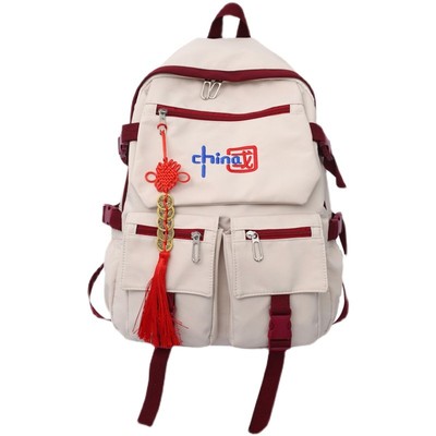 中国风双肩包国潮大容量电脑背包