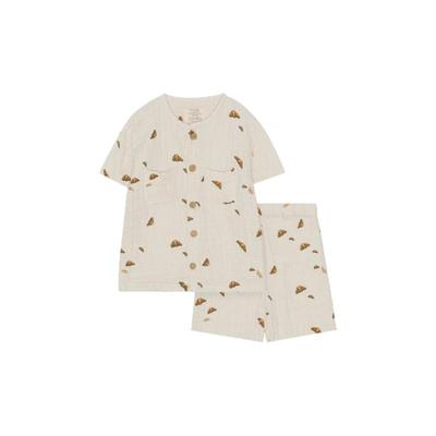 VACVAC牛角包家居服套装睡衣睡裤