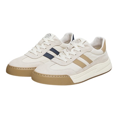 Tata他她复古厚底德训鞋男士商务休闲板鞋小白鞋2024春新QDR01AM4