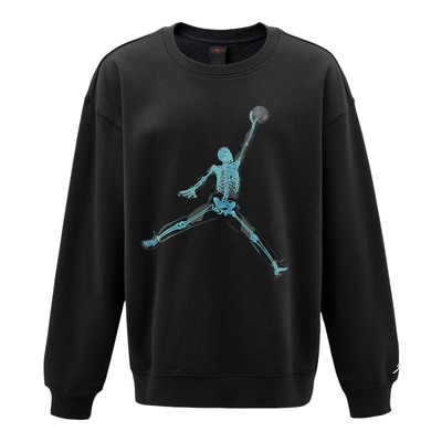 Nike耐克男女童圆领卫衣冬季Jordan印花针织运动套头衫IQ5846-045