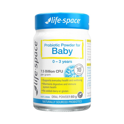 澳洲life space婴幼儿童益生菌肠道健康舒缓0-3岁益生元40g/60g