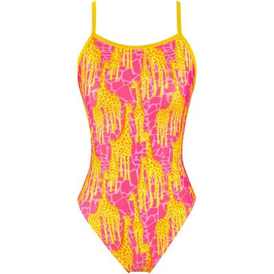 速浪|RT紧致焕彩系列|RT21长颈鹿|无胸垫|竞速泳衣游泳