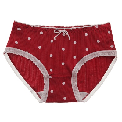 本命年红内裤新年少女女格子