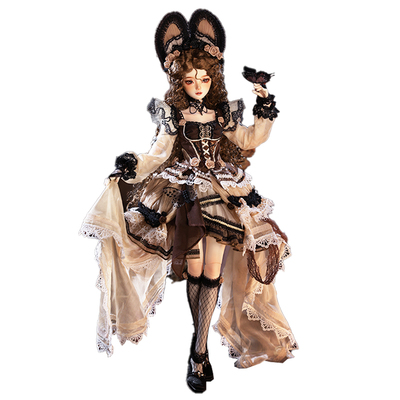 莫奈的后花园 4分bjd娃衣 枯叶蝶 茉伊拉 官服  废土欧风