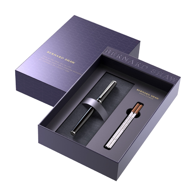 萧伯纳签字笔高档笔芯礼盒套装