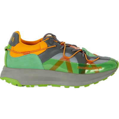 Stine Goya 女皮革人造皮革格子布运动鞋