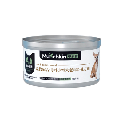 曼赤肯小型犬老年期处方罐头