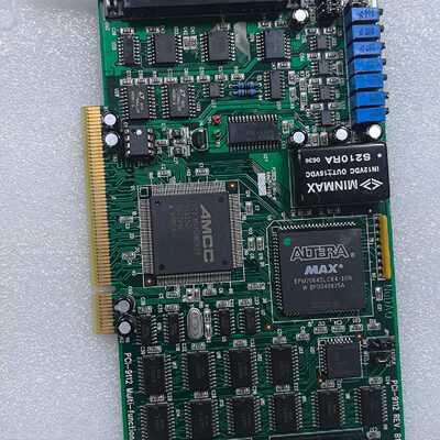 询凌华PCI-9112多功能数据采集卡，REVISION B1
