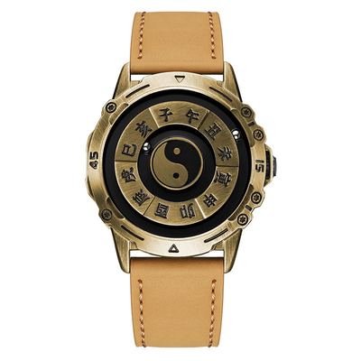 复古磁悬浮手表男女十二时辰八卦