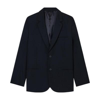 AX/阿玛尼男士平驳领西装外套