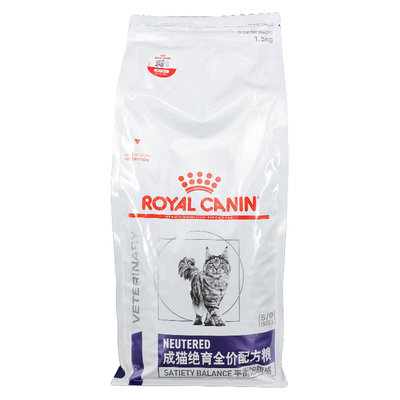 皇家成猫绝育配方粮公母通用绝育后控制体重保护NS35配方粮泌尿