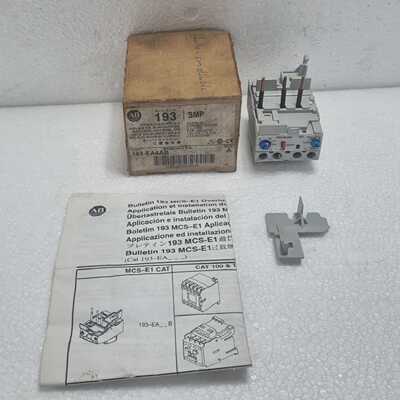 Allen-Bradley Bulletin 193-EA4AB Ser. A Relè di Sovraccaric