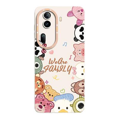 适用动物大家庭oppoReno11手机壳