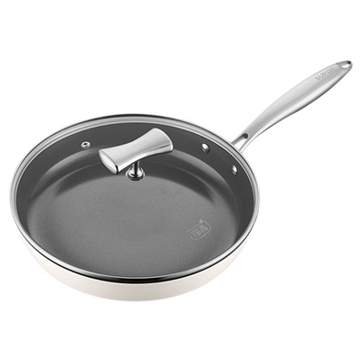 苏泊尔无氟陶瓷平底锅电磁炉可用