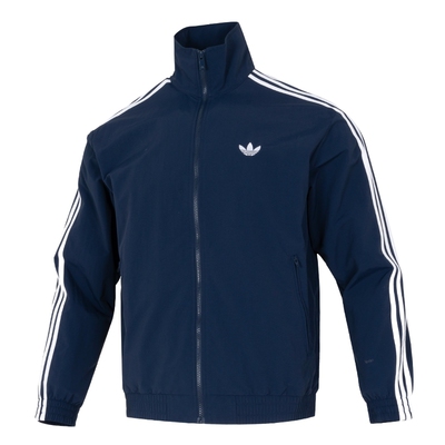 阿迪达斯三叶草 2026新款时尚潮流运动服开衫休闲梭织外套KE1365