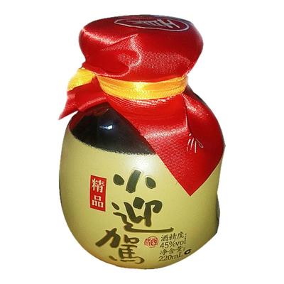 新老款随机小迎驾45度220ml迎驾酒小陶瓷瓶整箱12瓶小酒版