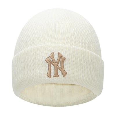 【自营】MLB绒线帽新款男女户外帽潮流针织帽保暖休闲帽便携帽子